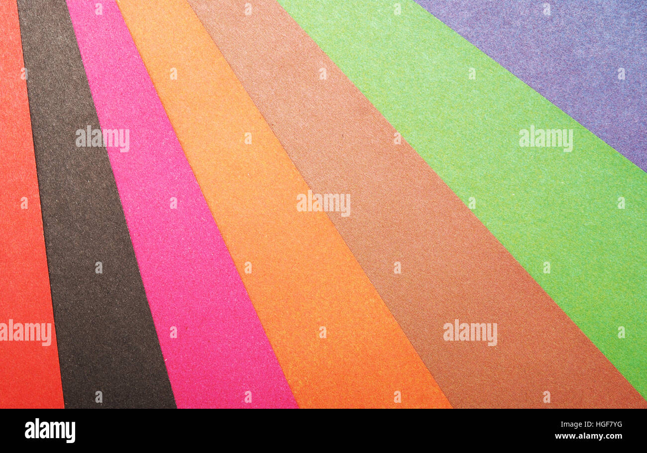 close-up of multi colored paper Stock Photo - Alamy