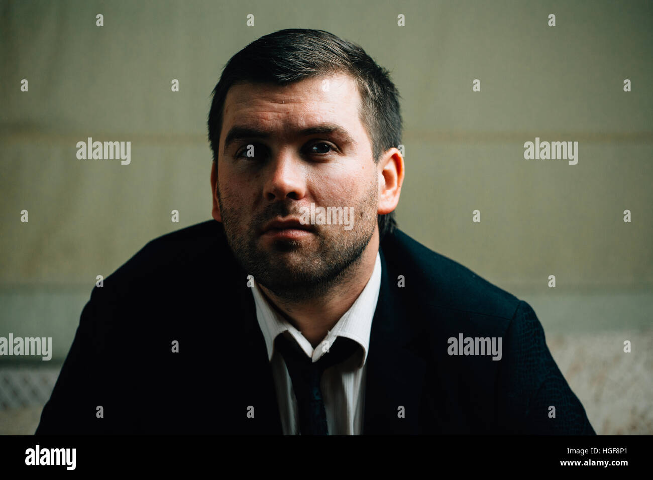 serious man close-up portrait Stock Photo - Alamy serious man close-up portrait Stock Photo - Alamy
