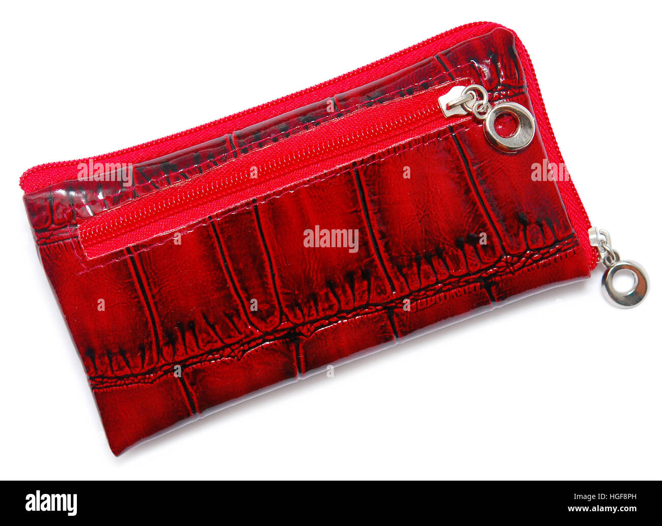 Red leather case mobile hi-res stock photography and images - Alamy