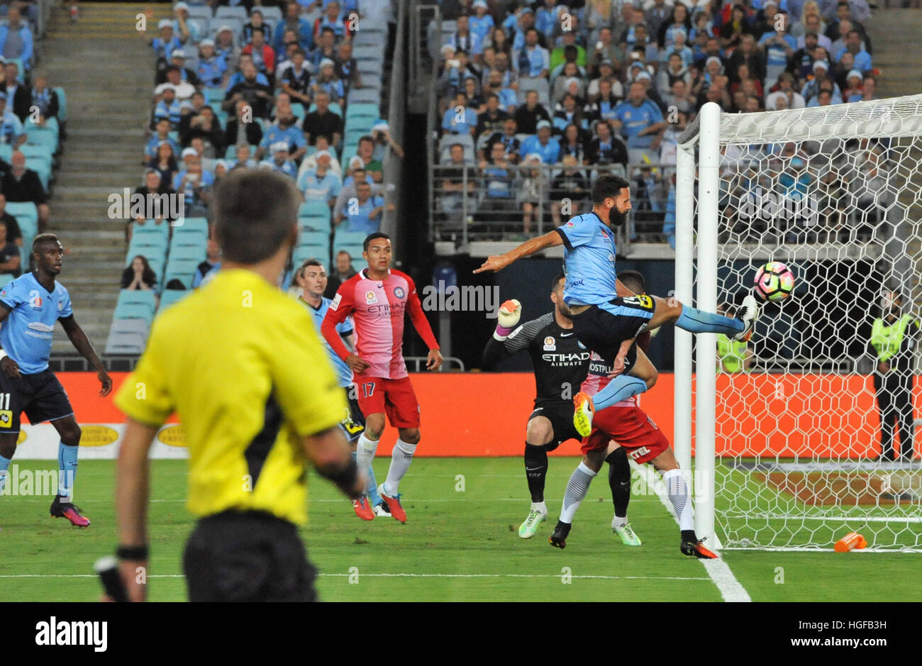 Sydney FC fought back from an early goal and a send off to draw 1 all ...