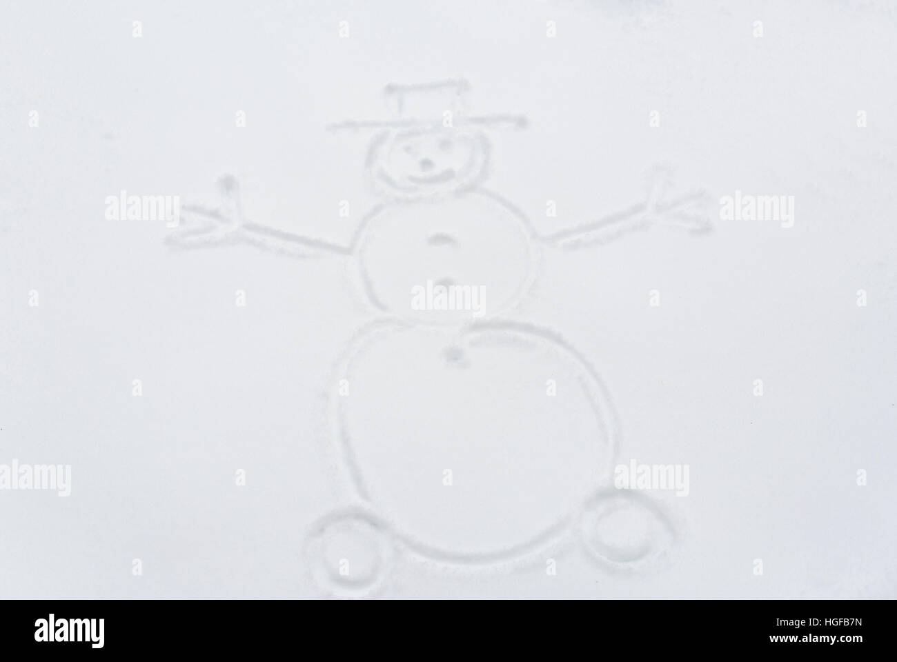 Snowman drawing hi-res stock photography and images - Alamy