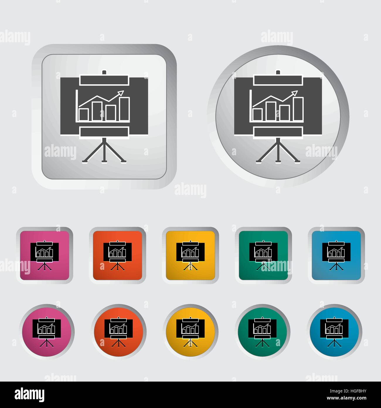 Board icon. Vector illustration EPS Stock Vector Image & Art - Alamy