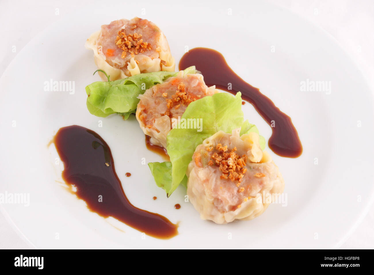 Dim Sim pork Stock Photo - Alamy