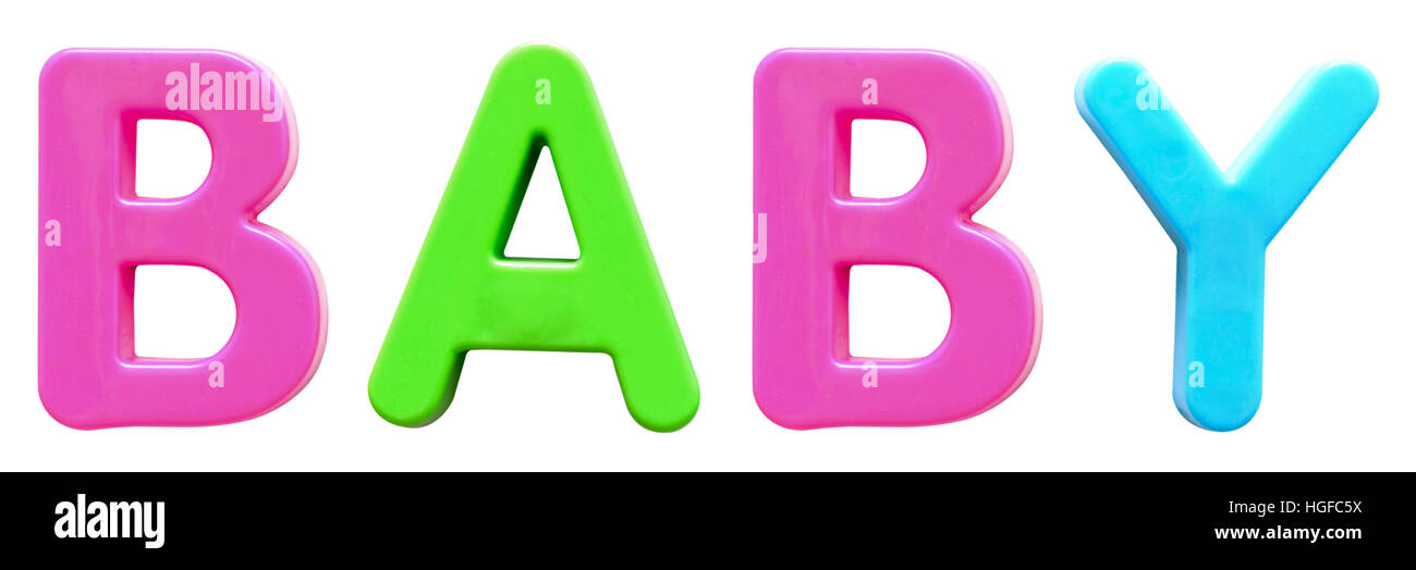 colorful BABY isolated on white Stock Photo - Alamy