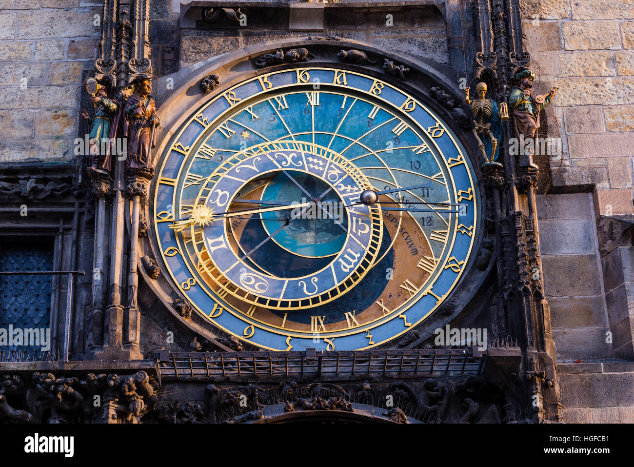 Astronomical clock in tower hi-res stock photography and images - Alamy