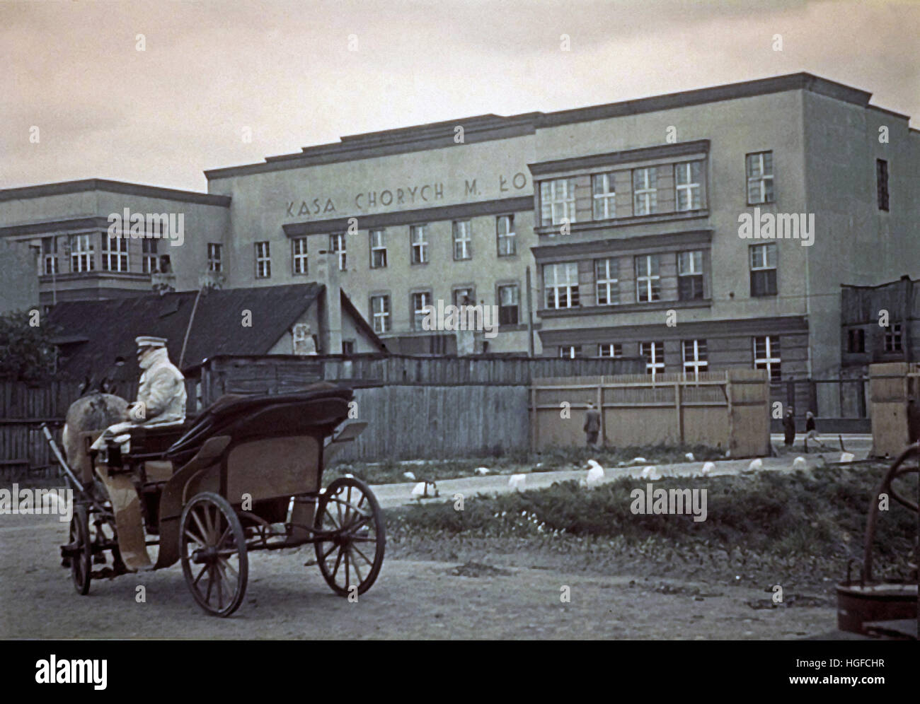 Ghetto Lodz, Litzmannstadt, Ghetto Hospital No, 4 located at 7 ...