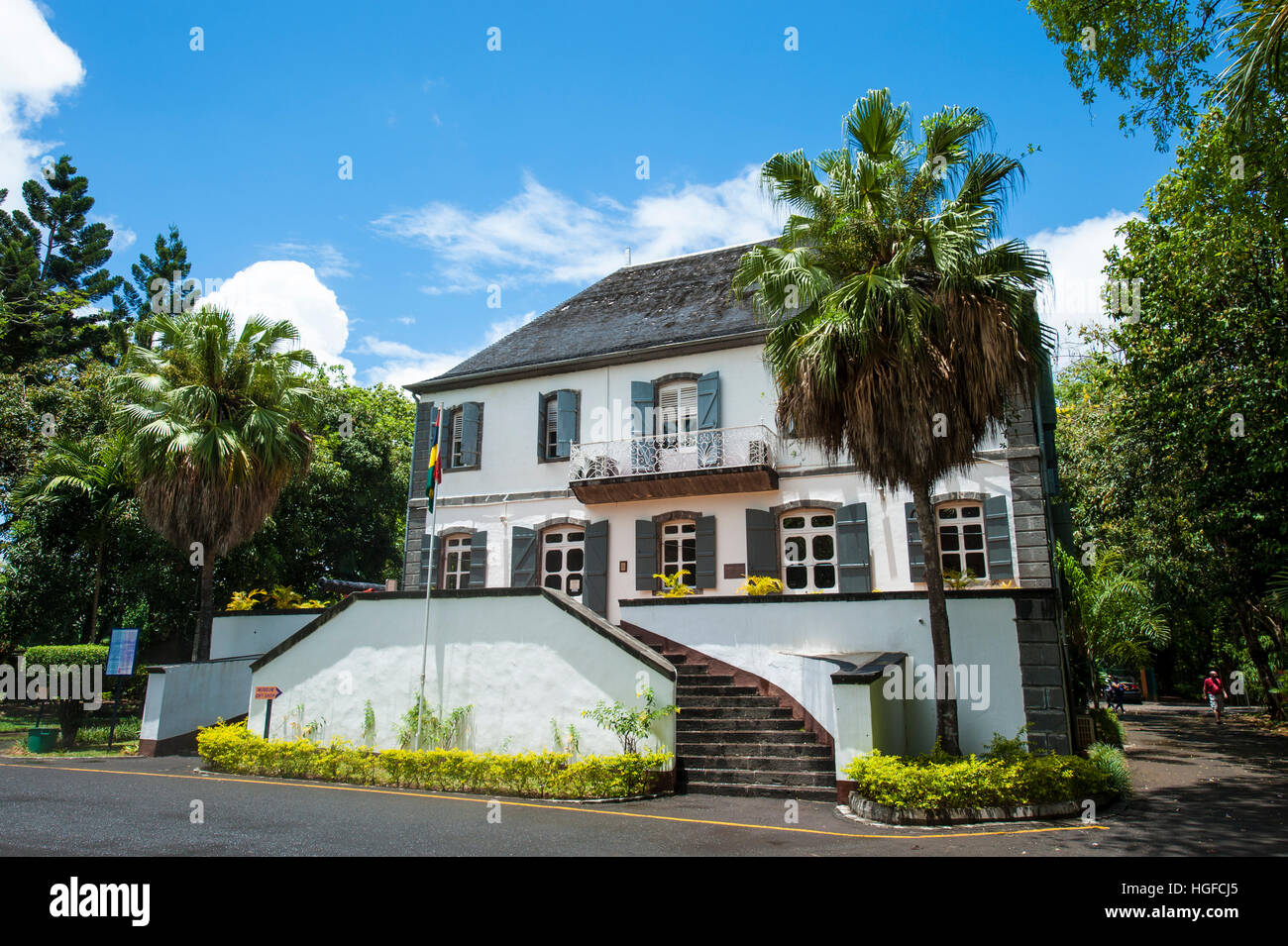 Mauritius mahebourg national history museum hi-res stock photography ...