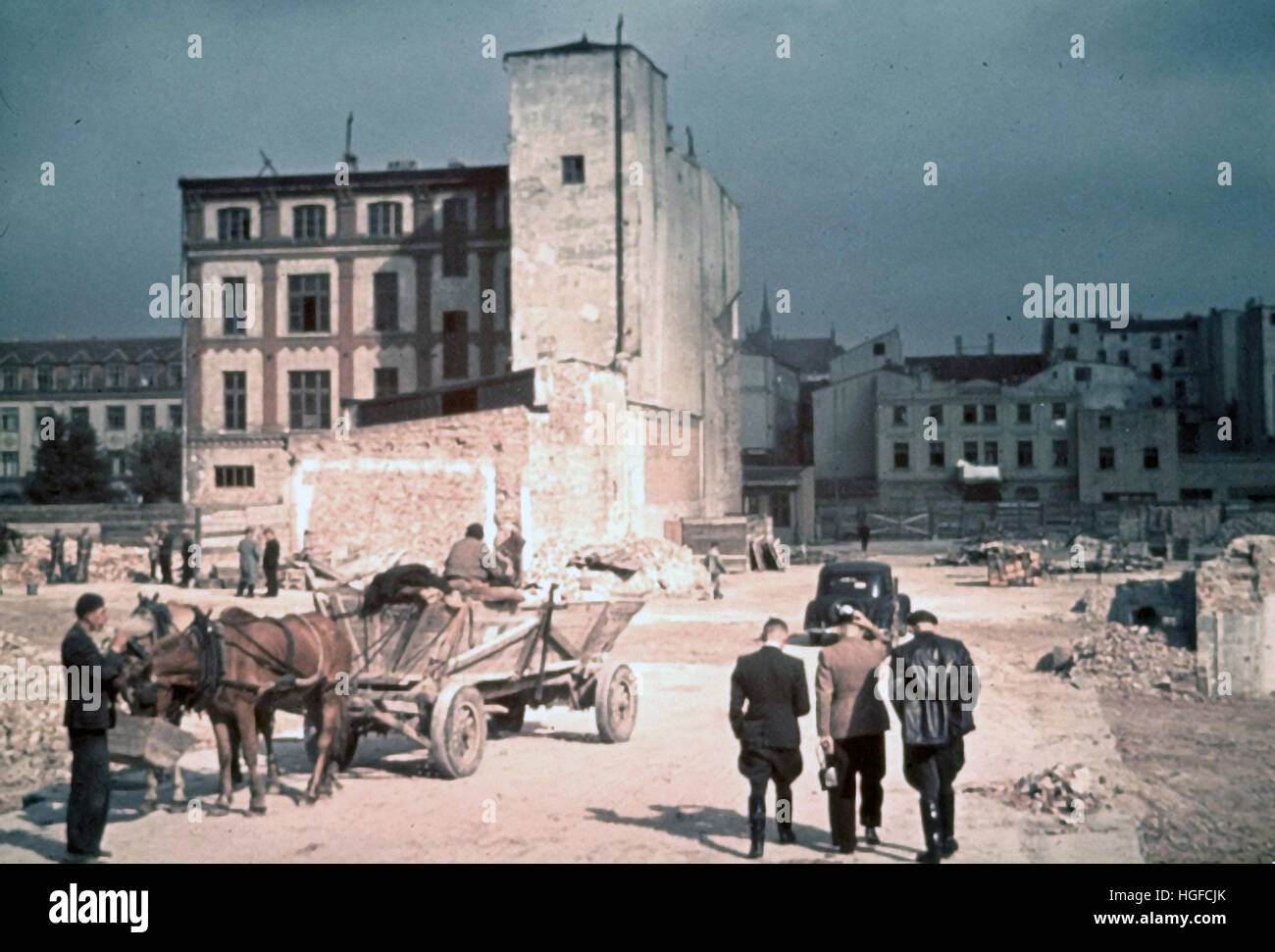Ghetto Lodz, Litzmannstadt, Hans Biebow, chief of the German Nazi ...