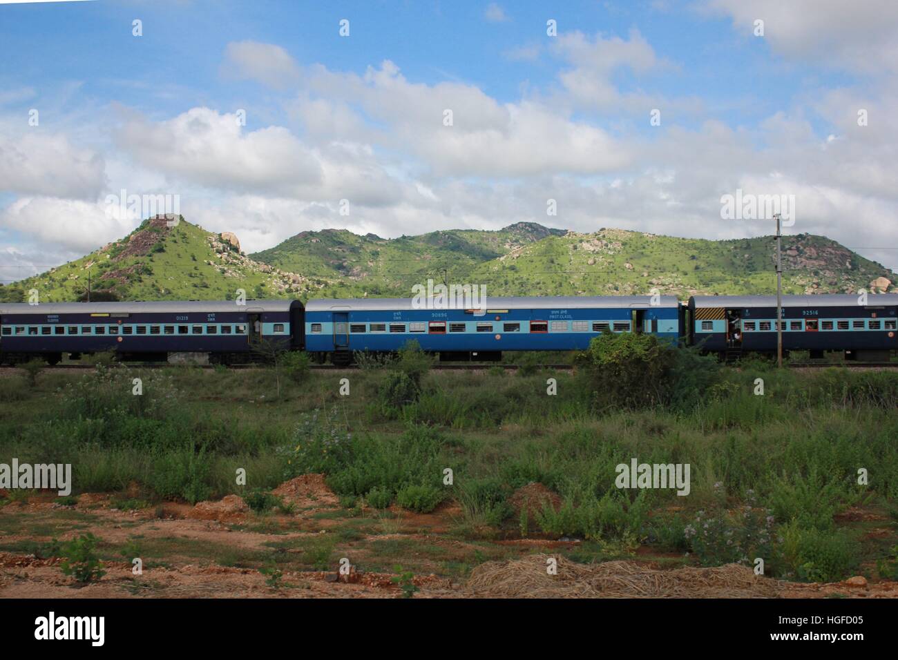 Indian rail hi-res stock photography and images - Alamy