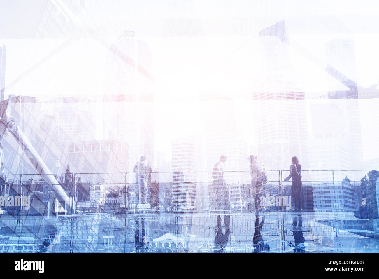 office life, business people in urban modern background Stock Photo - Alamy