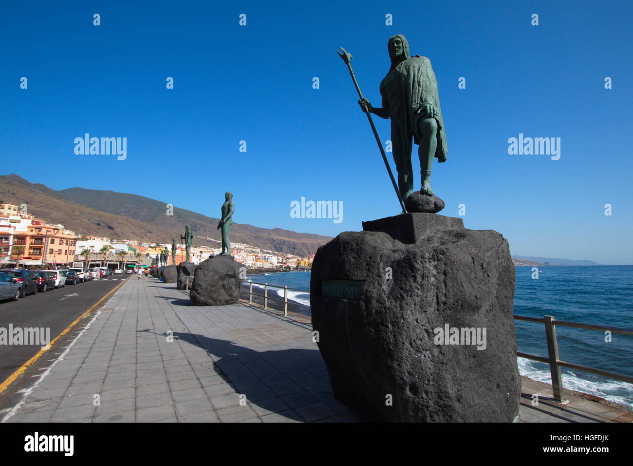 Tenerife canary islands candelaria statues hi-res stock photography and ...