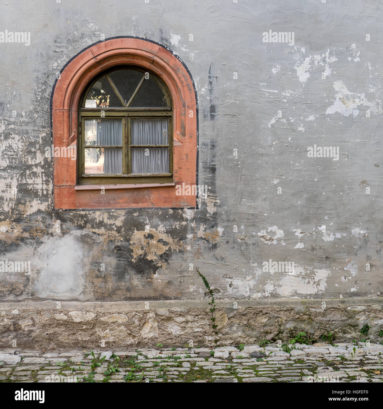 Detail of a Historic Renaissance window Stock Photo - Alamy