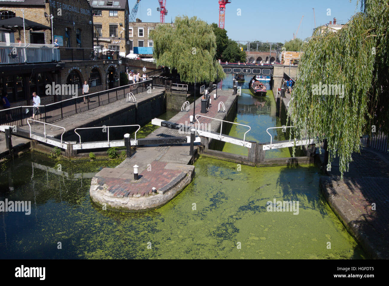 London Camden Lock Stock Photo - Alamy