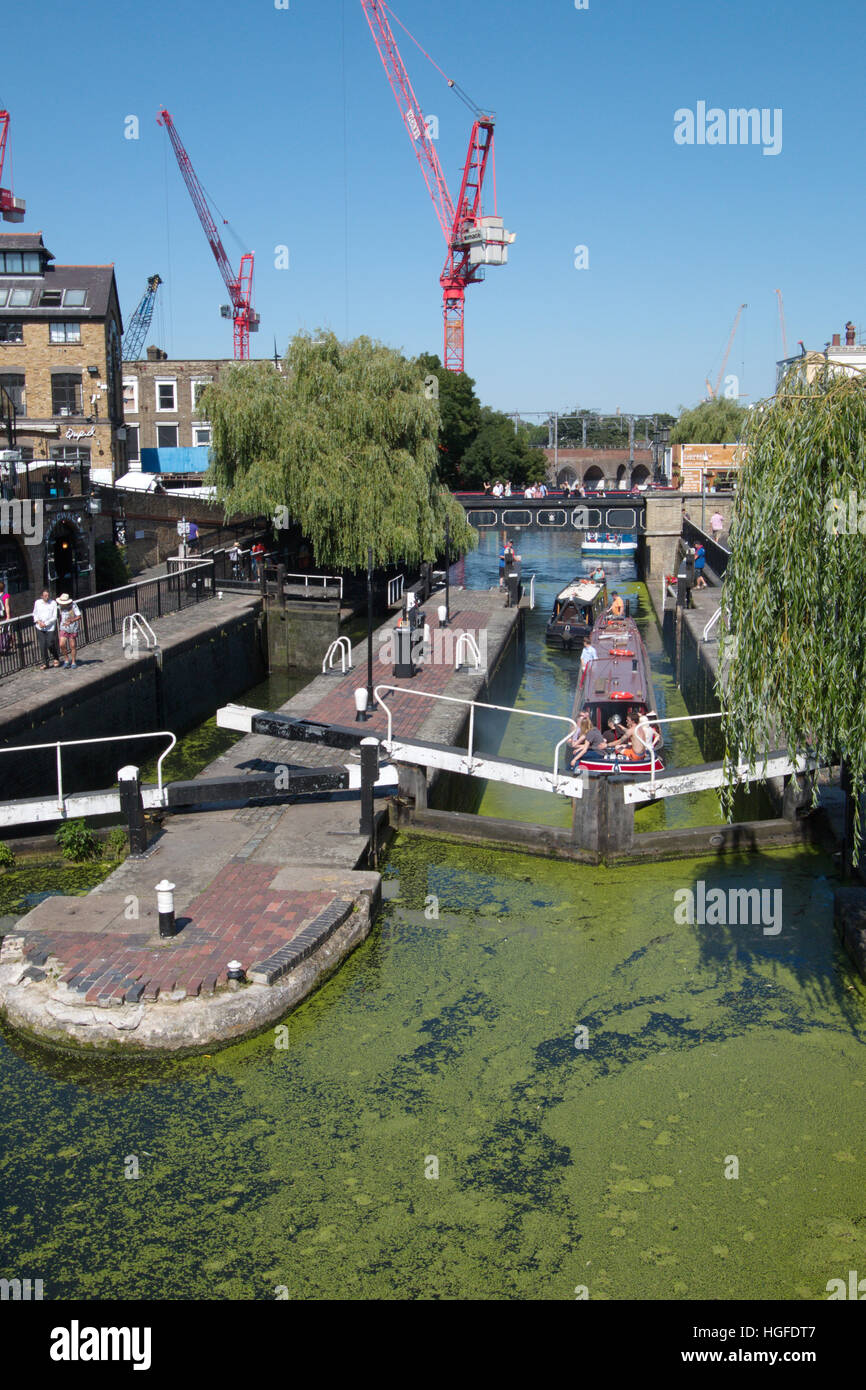 London Camden Lock Stock Photo - Alamy