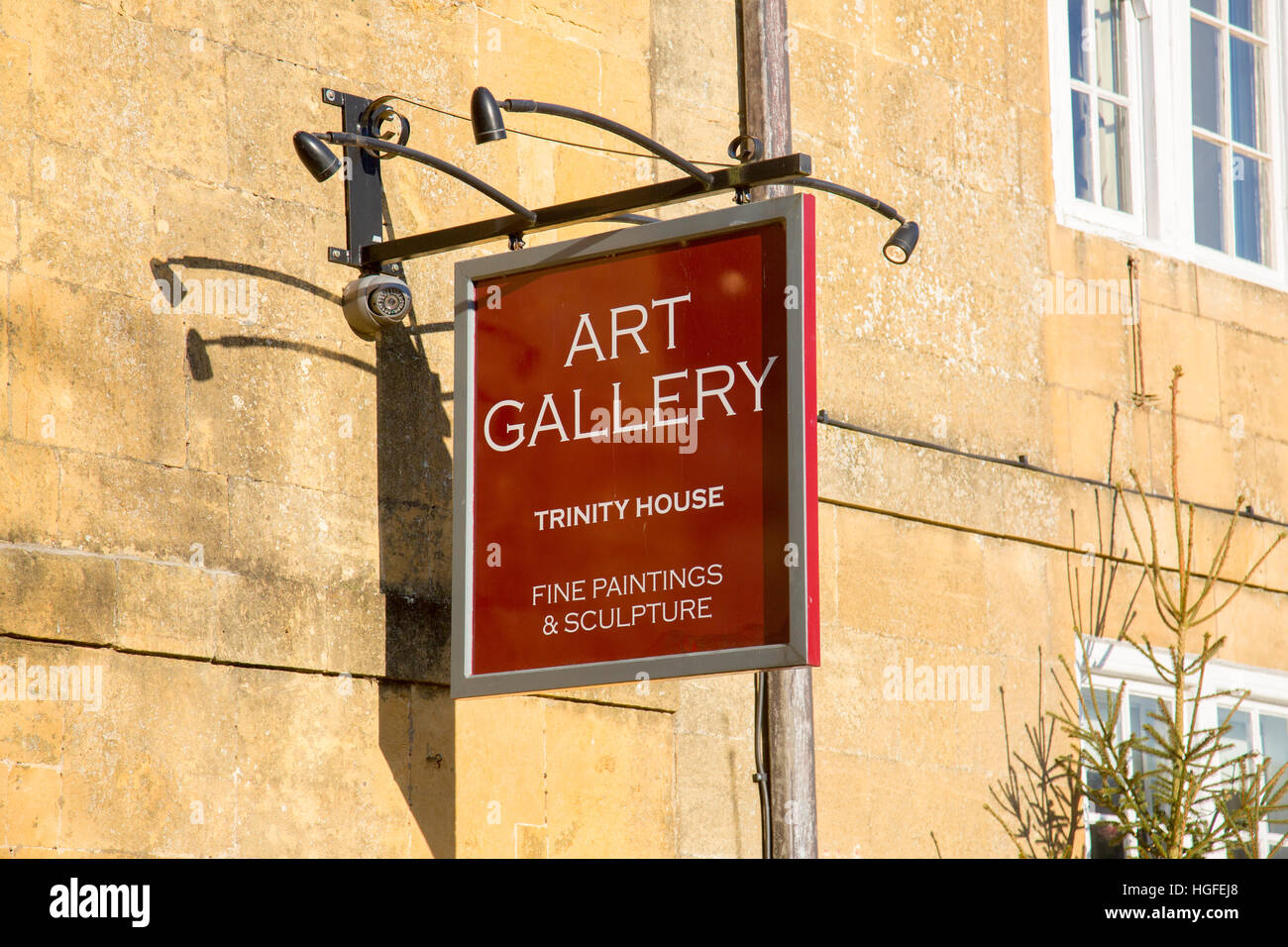 Art gallery sign hi-res stock photography and images - Alamy