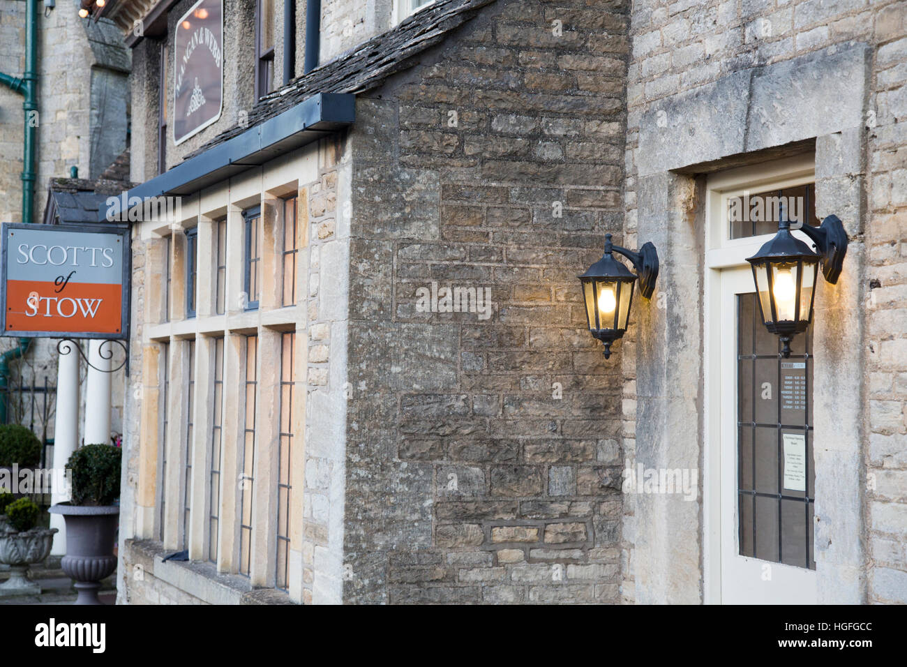 Scotts of Stow shop store in the Cotswolds village of Stow on the wold ...