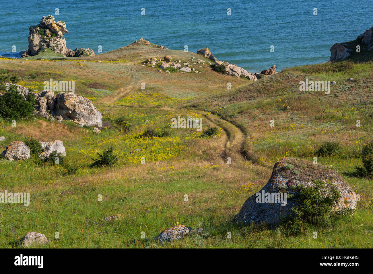 Karalar regional landscape park in Crimea Stock Photo - Alamy
