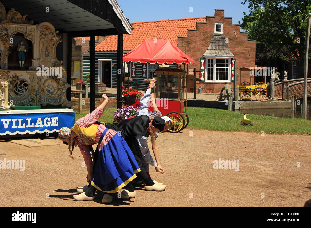 Traditional costumes in holland hi-res stock photography and images - Alamy