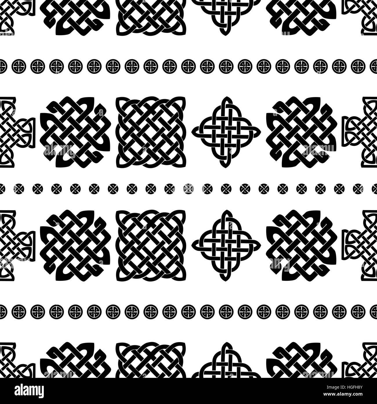 Celtic knot seamless pattern Stock Vector Image & Art - Alamy