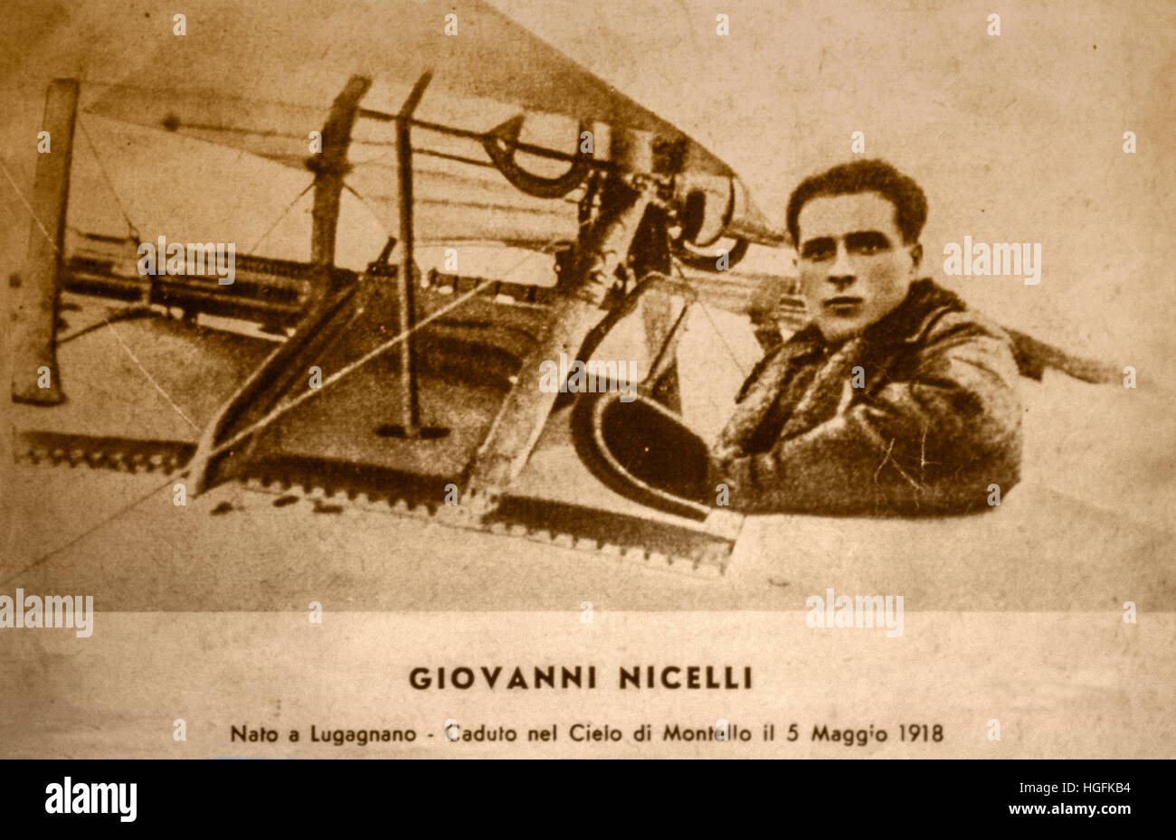 Italy Veneto Venice Lido Airport Nicelli - Giovanni Nicelli aviator ...
