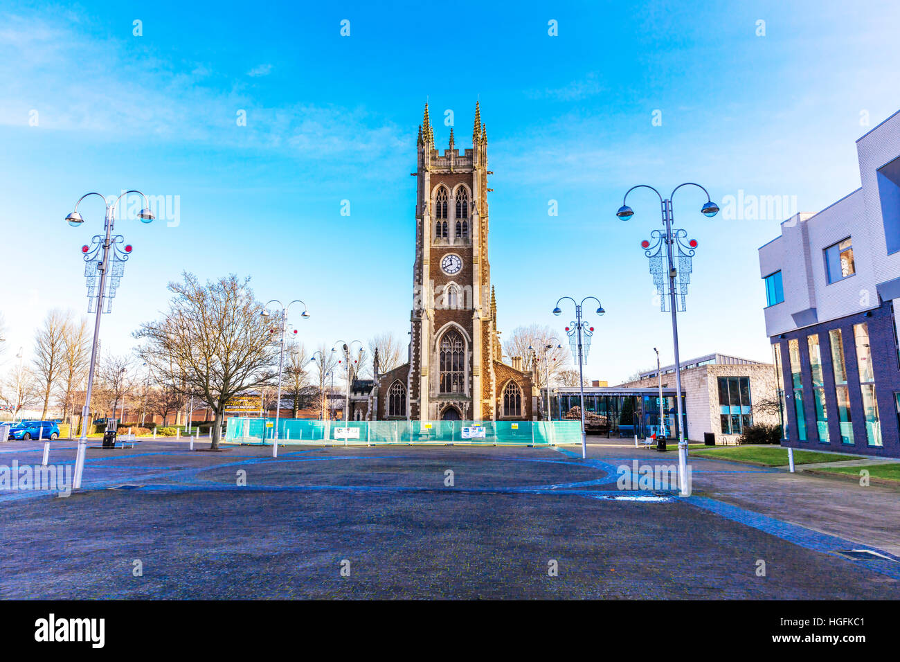 Church square scunthorpe hi-res stock photography and images - Alamy