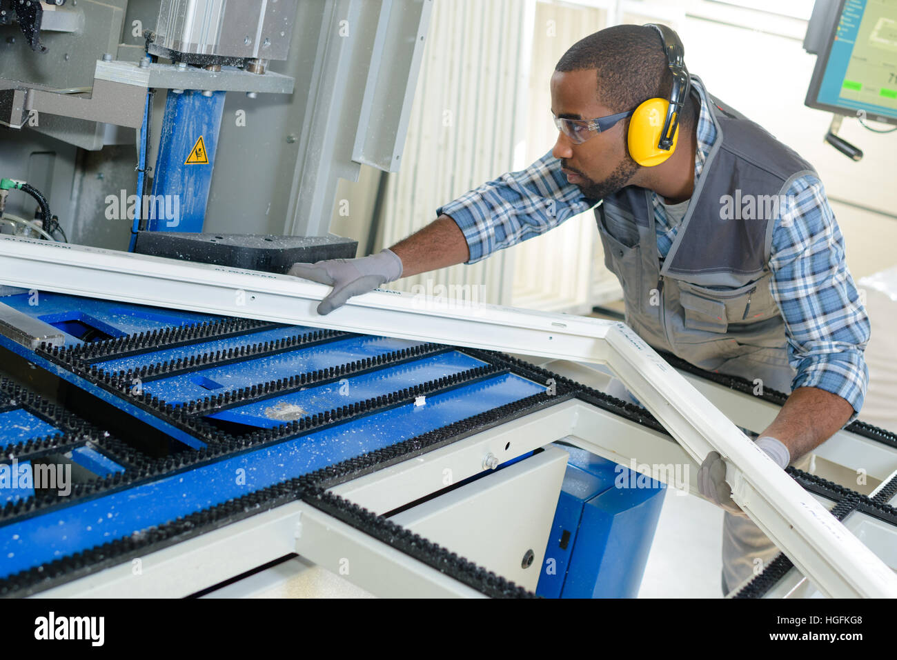 Upvc frame hi-res stock photography and images - Alamy