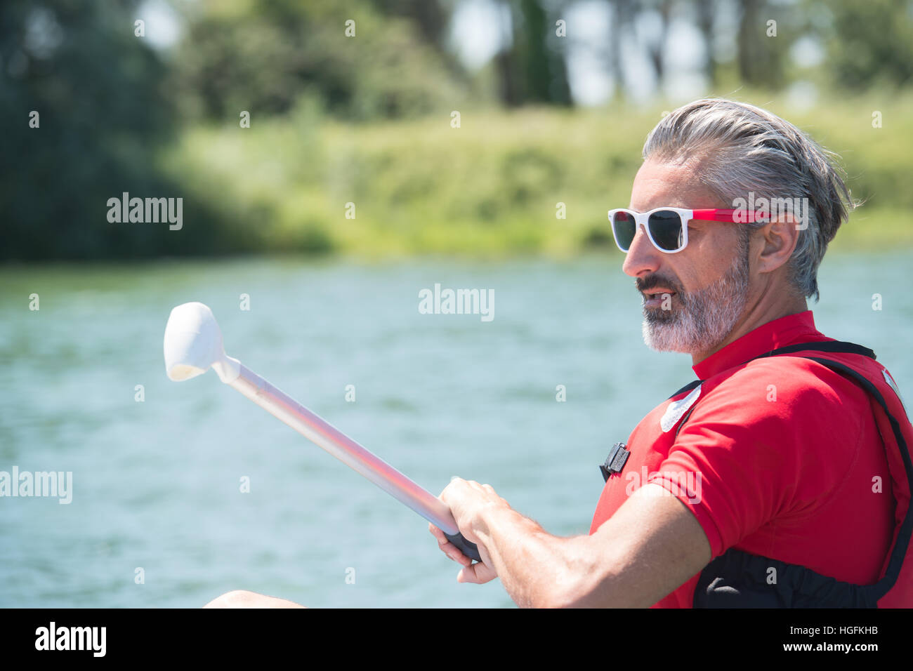 man taking a break from stressing city life Stock Photo - Alamy