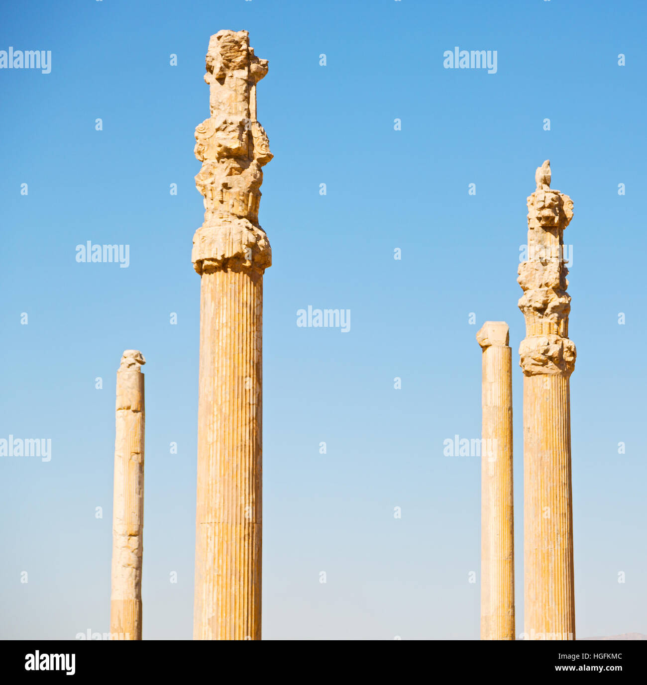 blur in iran persepolis the old ruins historical destination monuments ...