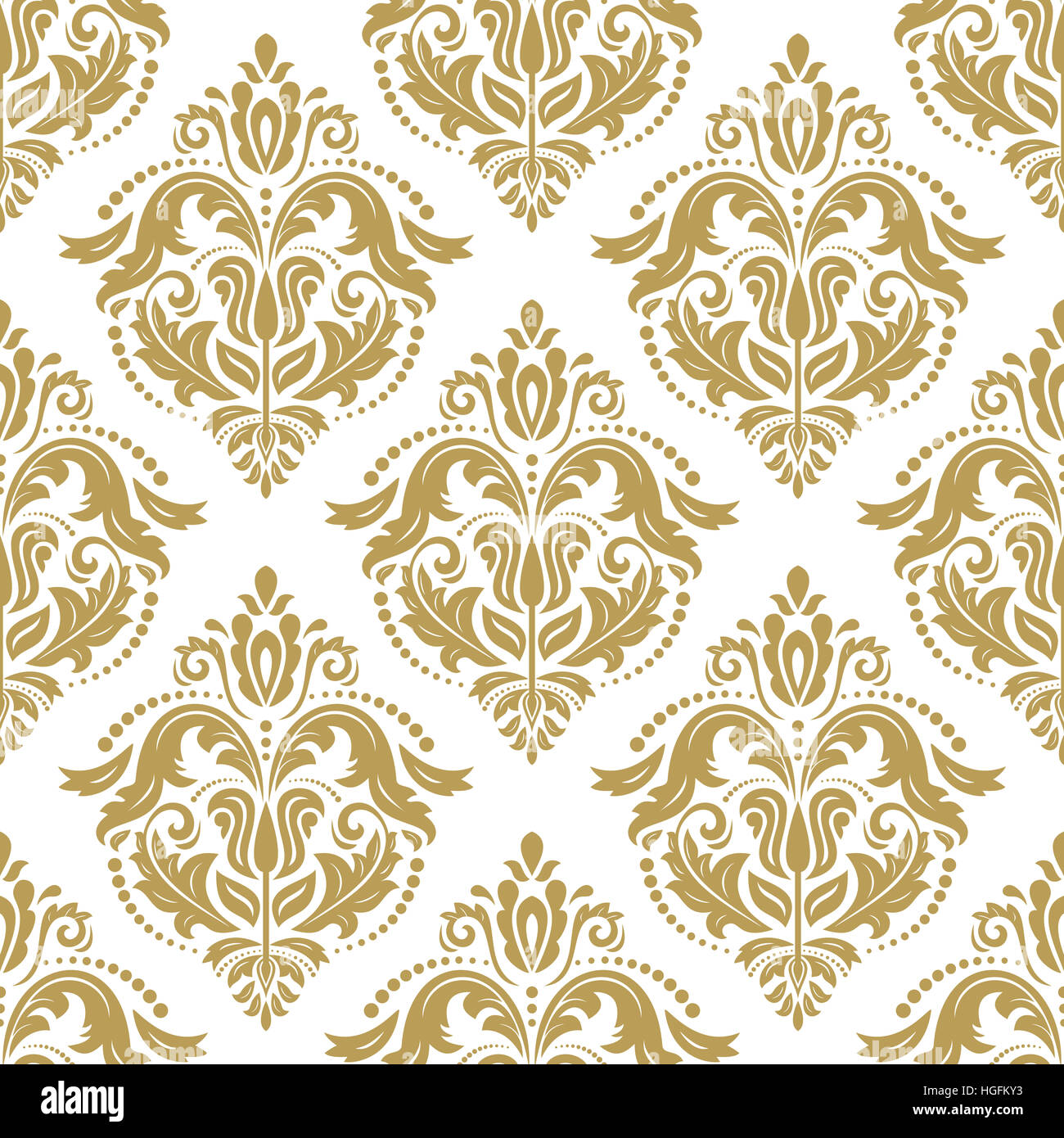 Seamless Wallpaper in the Style of Baroque Stock Photo - Alamy