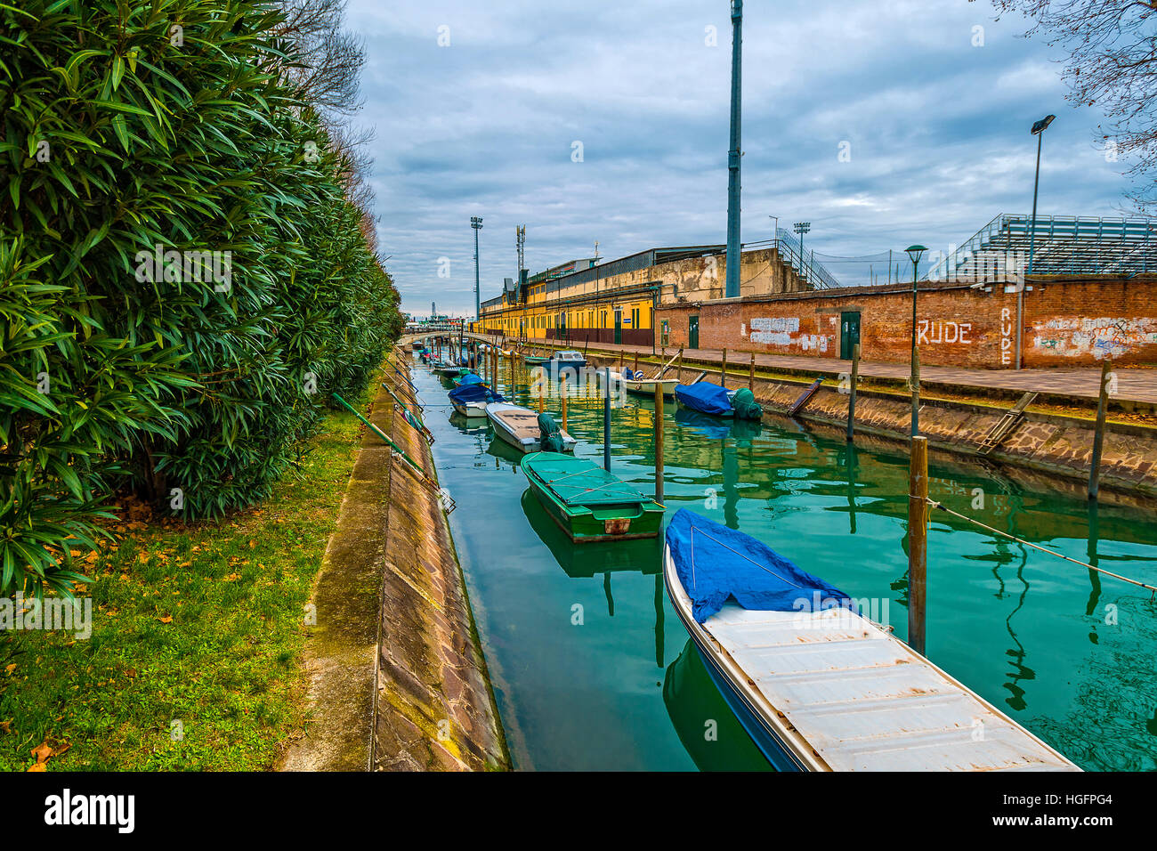 Italy veneto venice st elena island hi-res stock photography and images ...