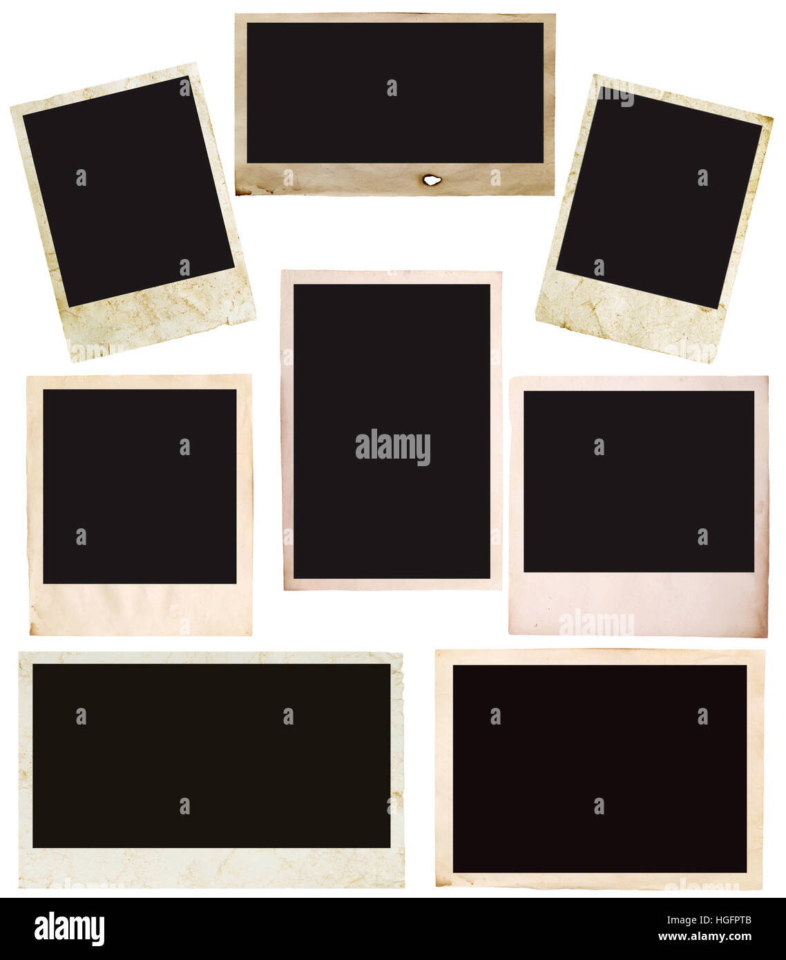 blank vintage photo ready to be populated with any image Stock Photo ...