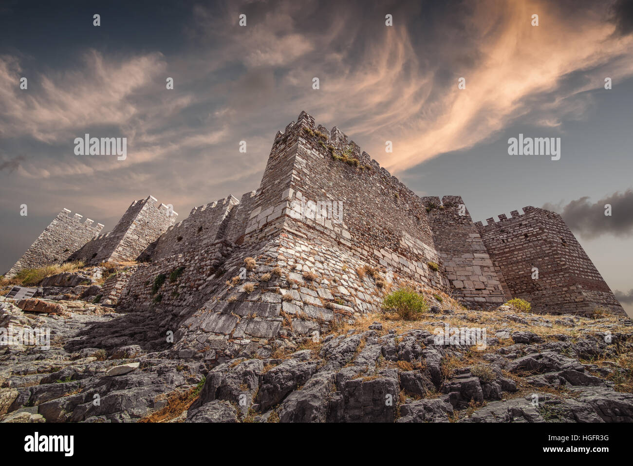 Citadel in Selcuk, Turkey Stock Photo - Alamy