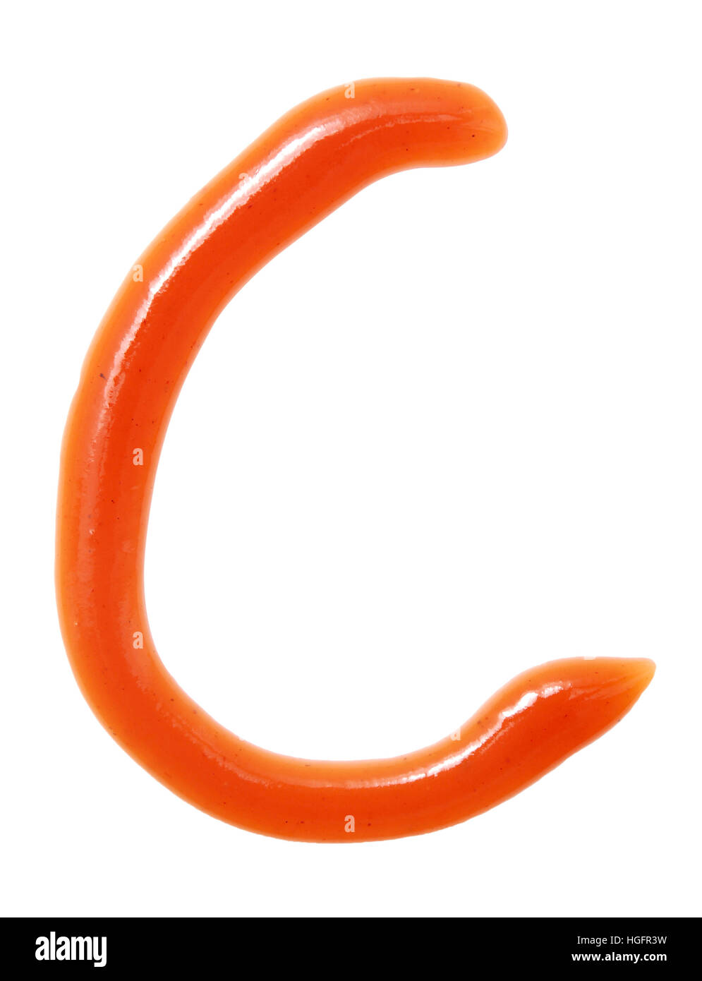letter C isolated on a white background Stock Photo - Alamy