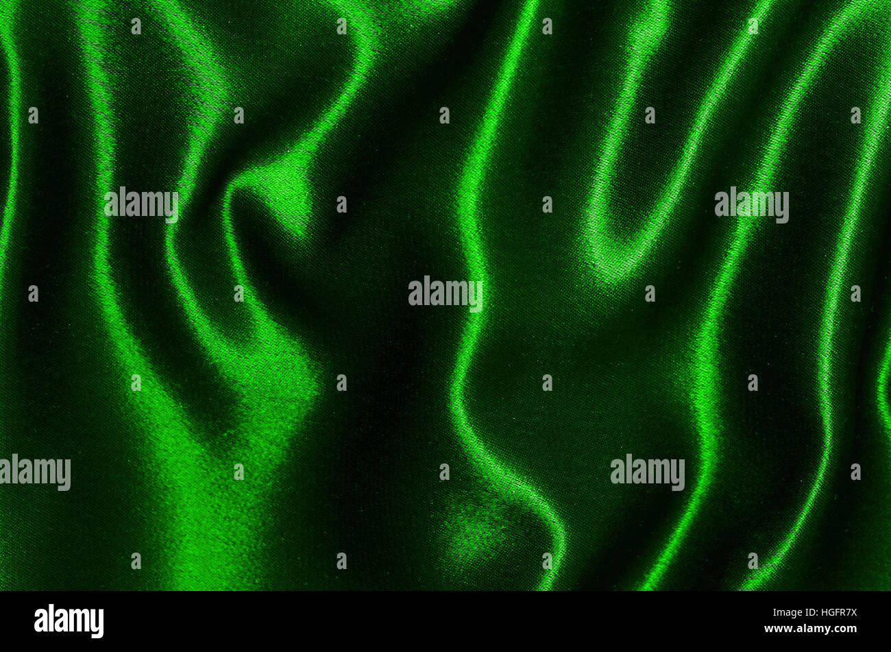 smooth green silk as background Stock Photo - Alamy