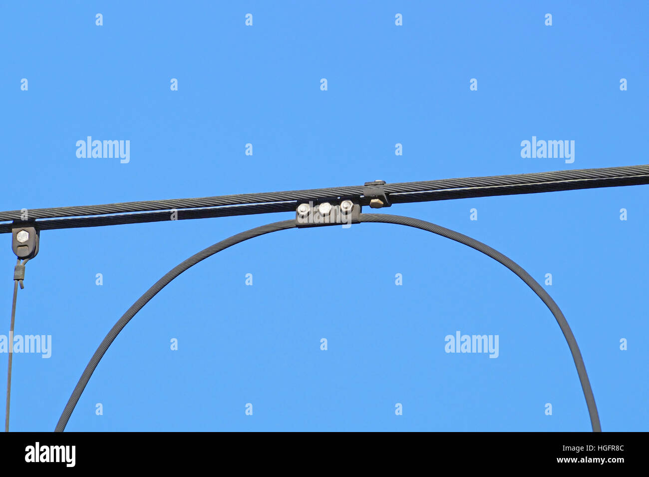 electric train terminal contact connector . terminals for steel rods ...