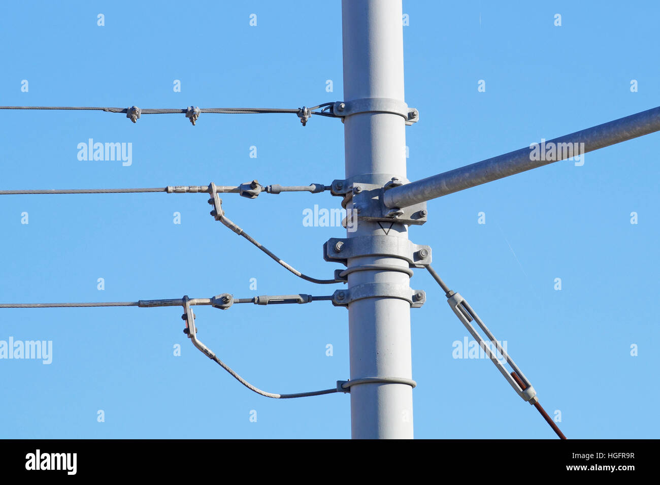 electric train terminal contact connector . terminals for steel rods ...