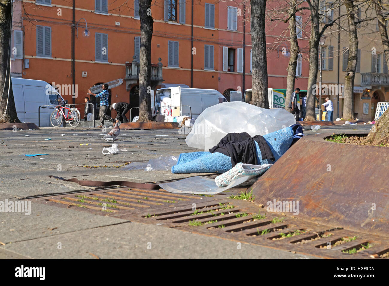 Rubbish suburban High Resolution Stock Photography and Images - Alamy