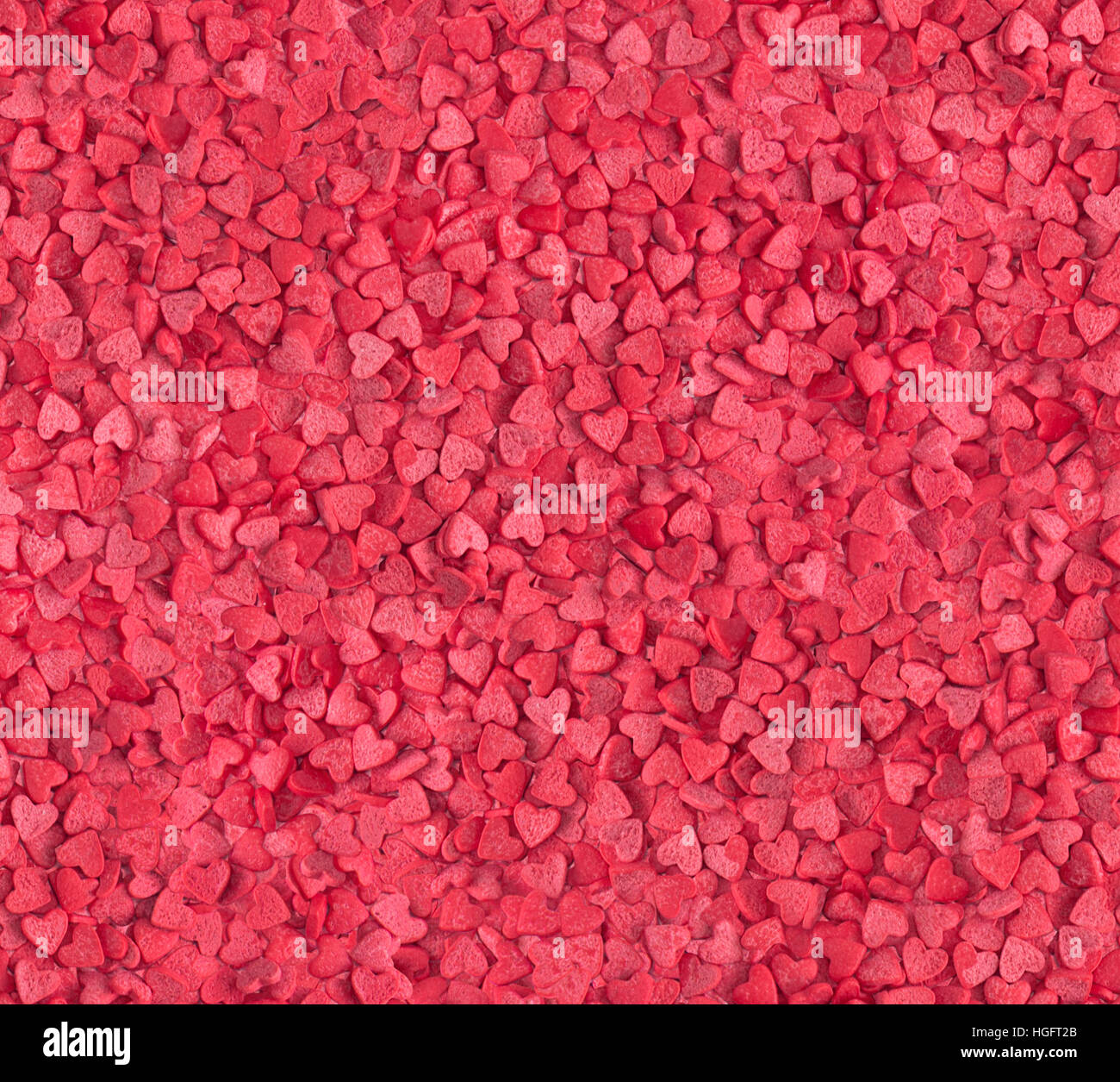 Seamless love background, red hearts candy sprinkles for food ...