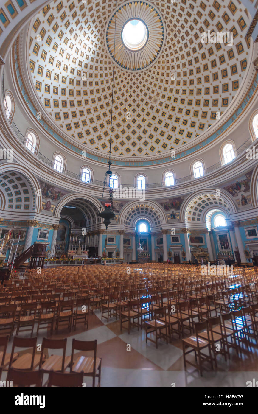 Mosta Dome Rotunda Santa Marija High Resolution Stock Photography and Images - Alamy