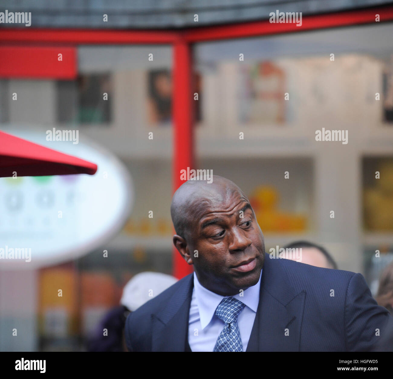 Magic Johnson Stock Photos & Magic Johnson Stock Images - Alamy
