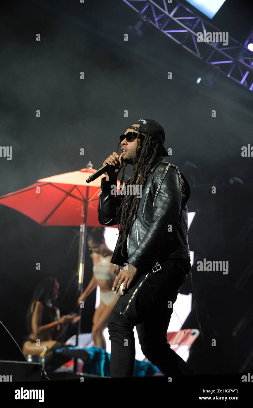 Ty Dolla Sign performs at the BET Experience concert at Staples Center ...