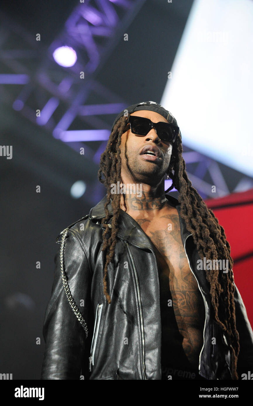 Ty Dolla Sign performs at the BET Experience concert at Staples Center ...