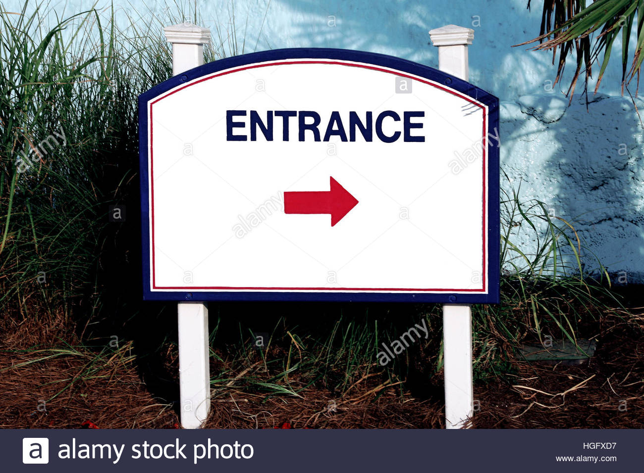 Blank Road Sign Entrance Stock Photos & Blank Road Sign Entrance Stock ...