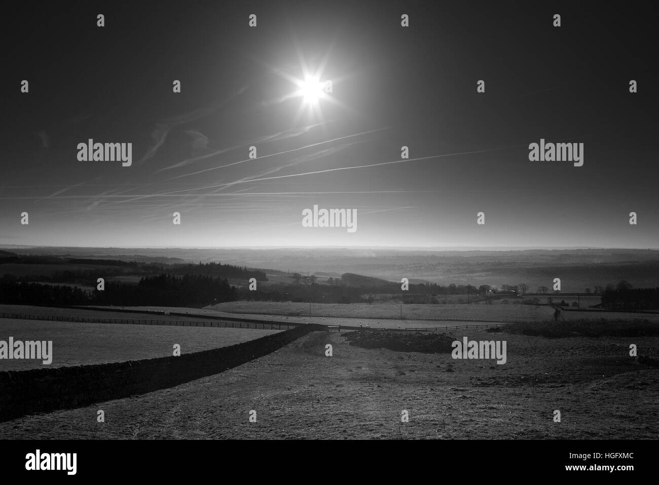 Weardale durham Black and White Stock Photos & Images - Alamy