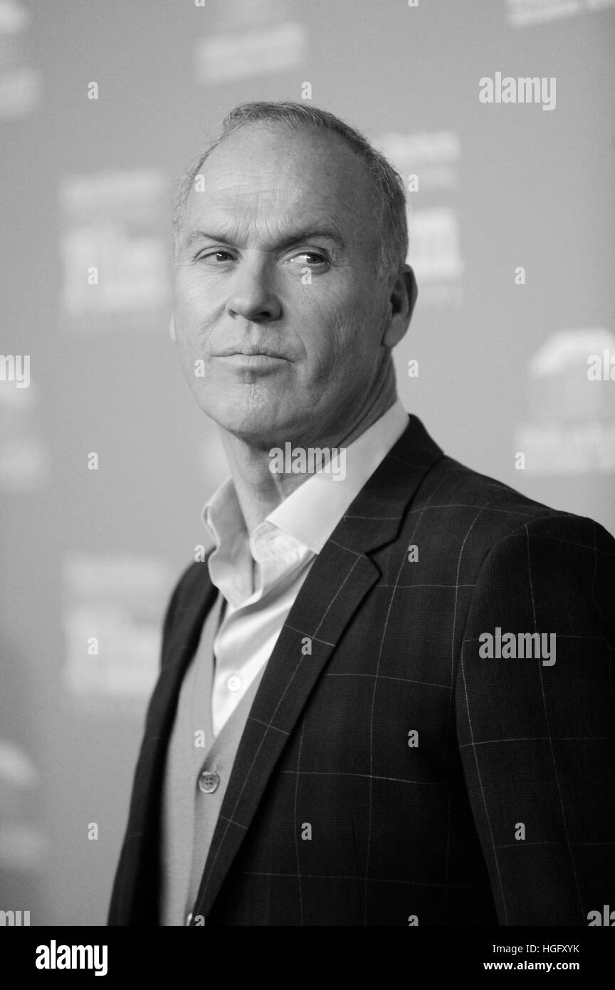 Actor Michael Keaton from 'Spotlight' arrives for the American Riviera ...