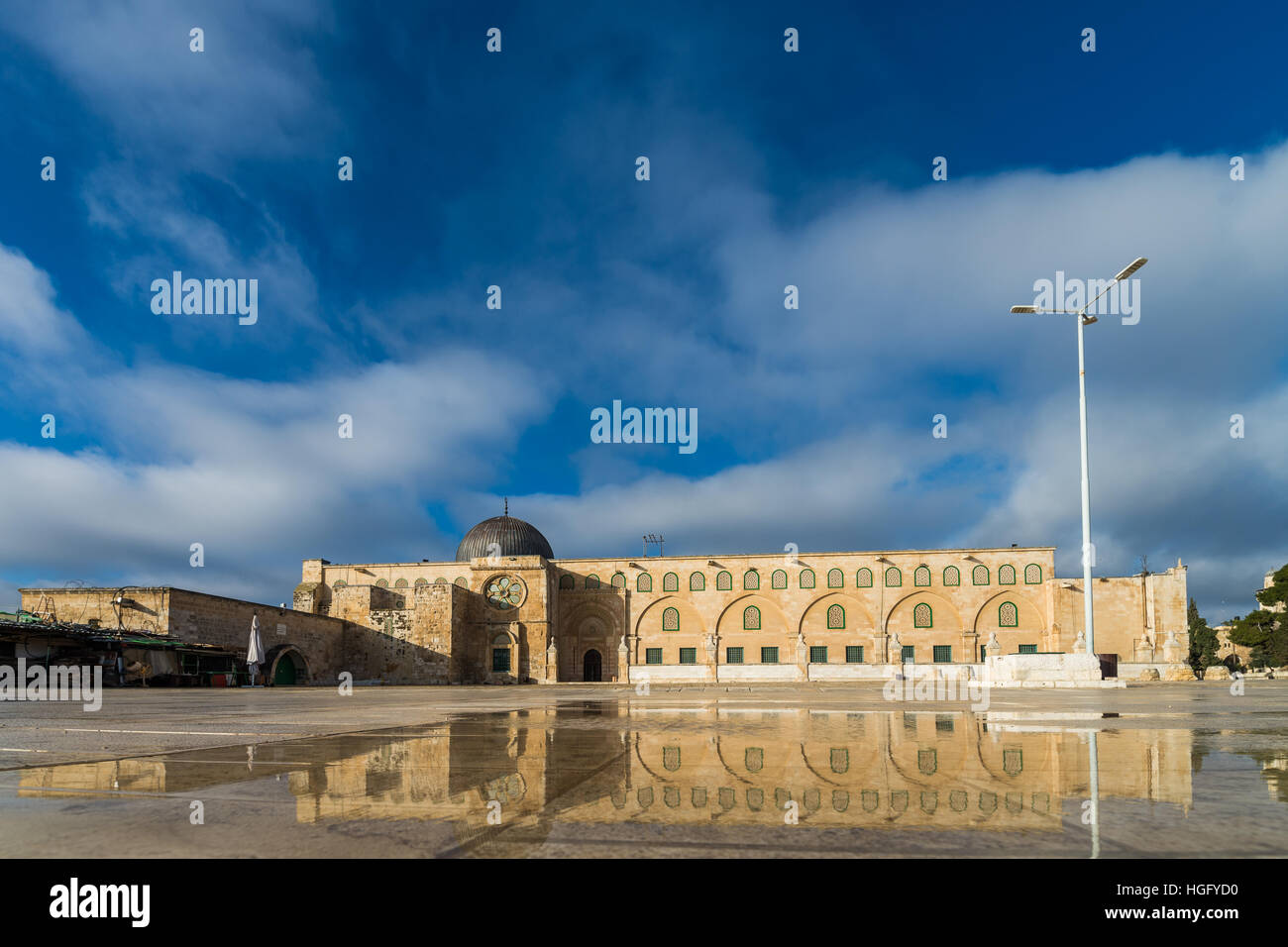 Al-Aqsa Mosque on Temple Mount, Jerusalem, Israel, Asia Stock Photo - Alamy