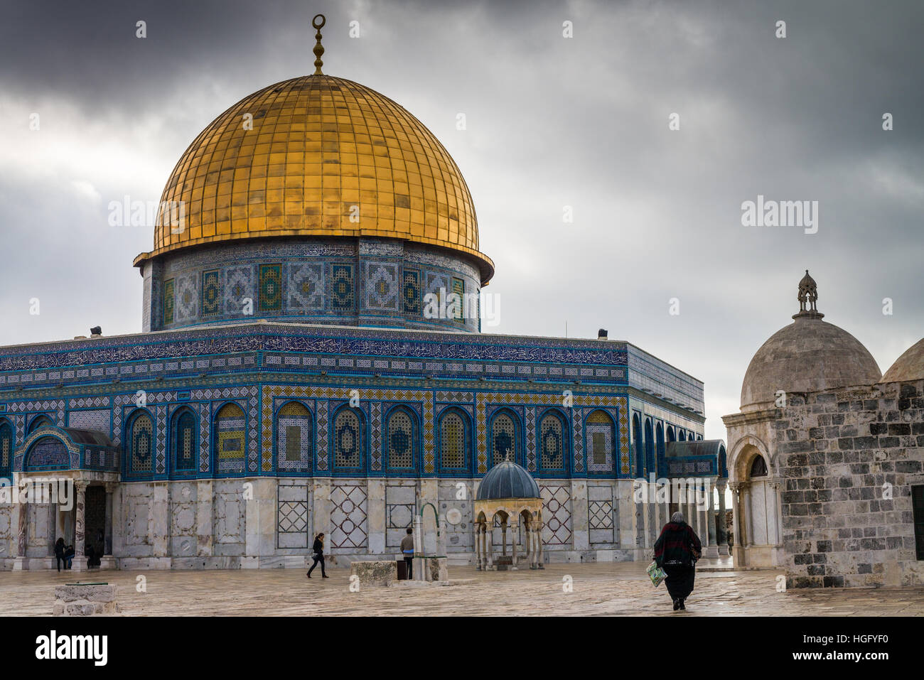 Dome of the Rock , Jerusalem, Israel, Asia Stock Photo - Alamy