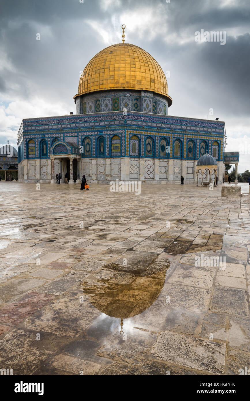 Dome of the Rock , Jerusalem, Israel, Asia Stock Photo - Alamy