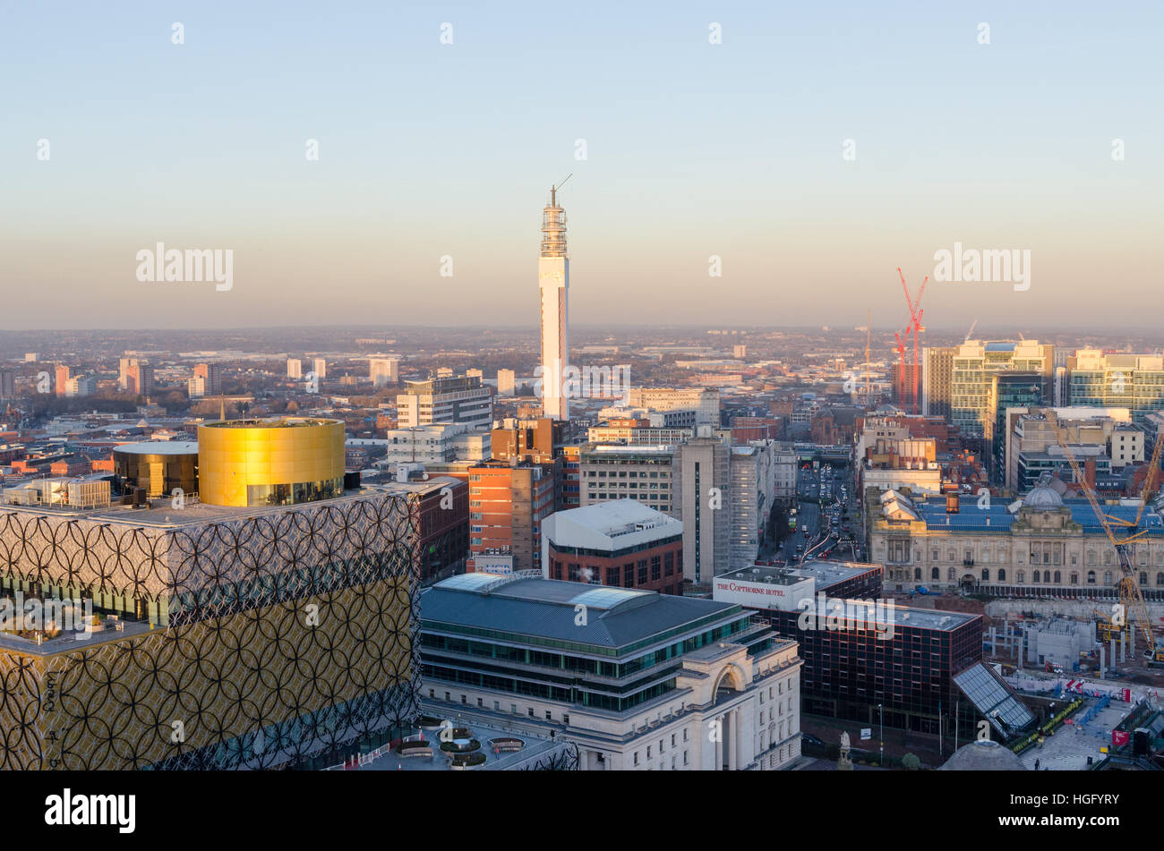 Birmingham skyline hi-res stock photography and images - Alamy