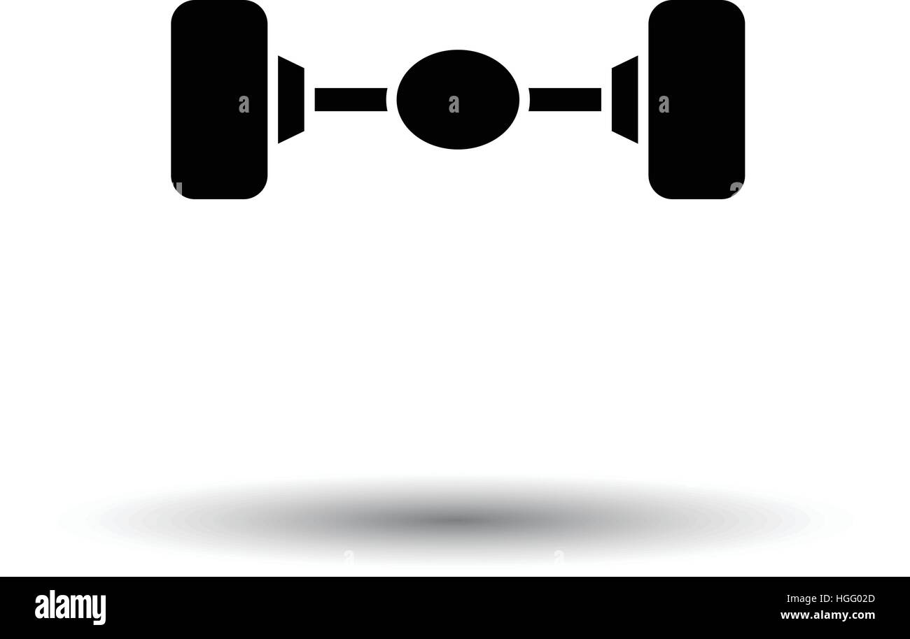 Auto rear axle Stock Vector Images - Alamy